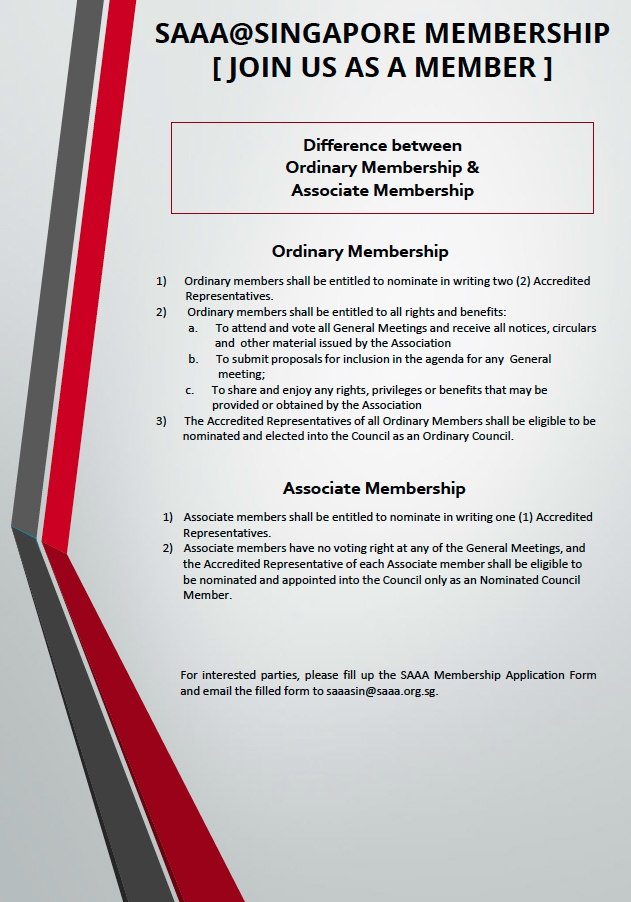 Membership Signup – SAAA