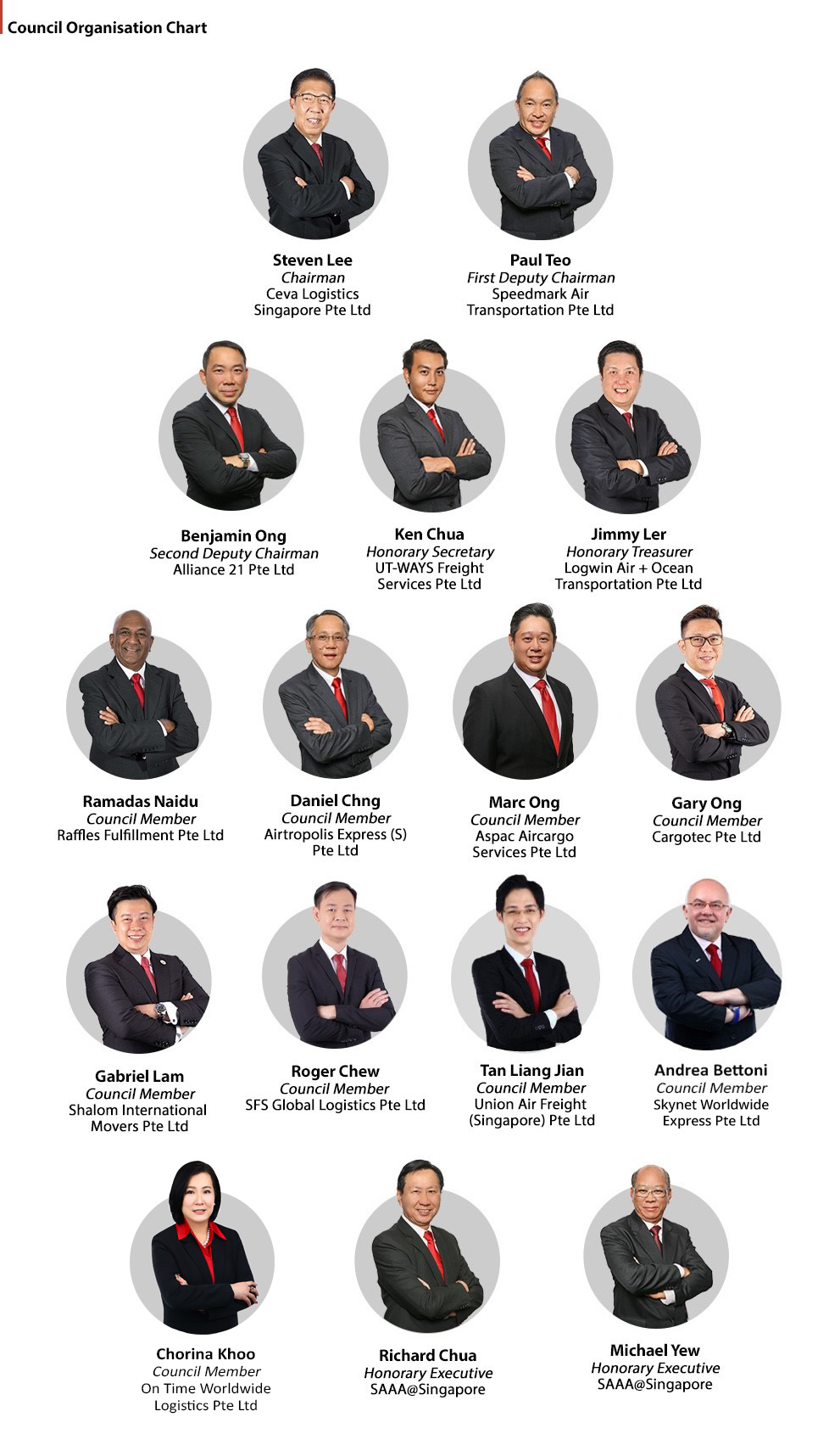 Organization Structure – SAAA